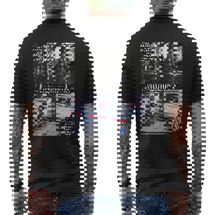 Montgomery Alabama Brawl Folding Chair Riverboat Fight Men's T-shirt ...