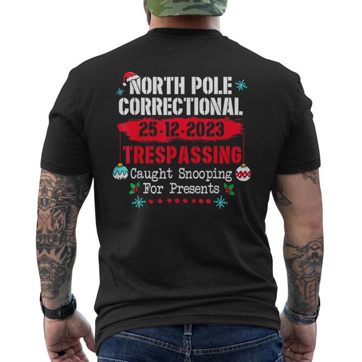 North Pole Correctional Trespassing Caught Snooping Presents Men's T ...
