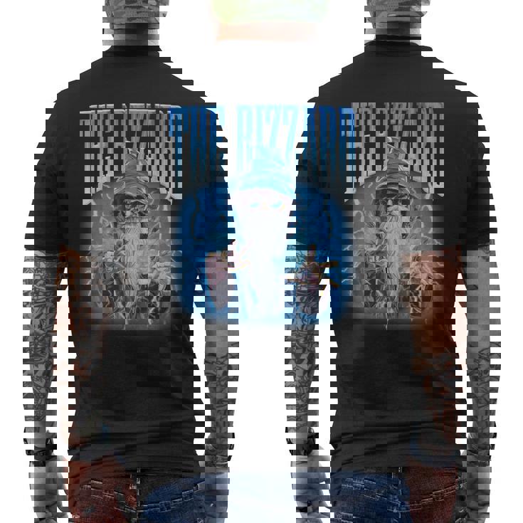 The Rizzard Rizz Wizard Meme Men's T-shirt Back Print - Monsterry