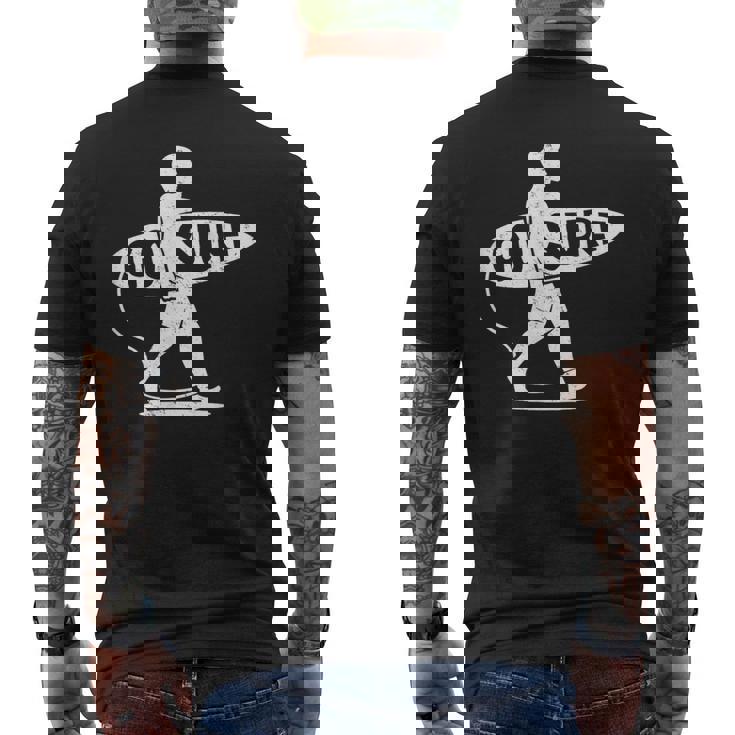 Surfing Retro Go Surf Cool Surfer Beach Boys Surfboard Men's T-shirt ...