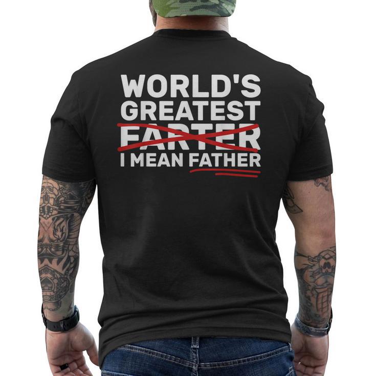 Worlds Greatest Farter I Mean Father Fathers Day Gift For Mens Mens ...