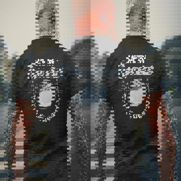 Battery Operated Pacemaker Recipient Heart Attack Survivor Men's T ...