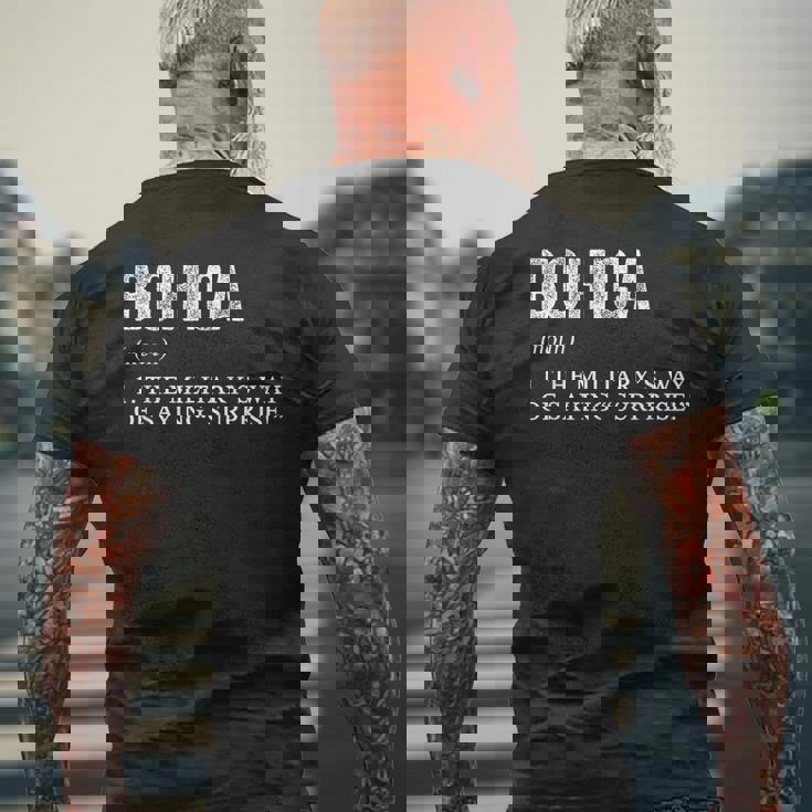 Bohica Definition Funny Phonetic Alphabet Military Humor Mens Back ...