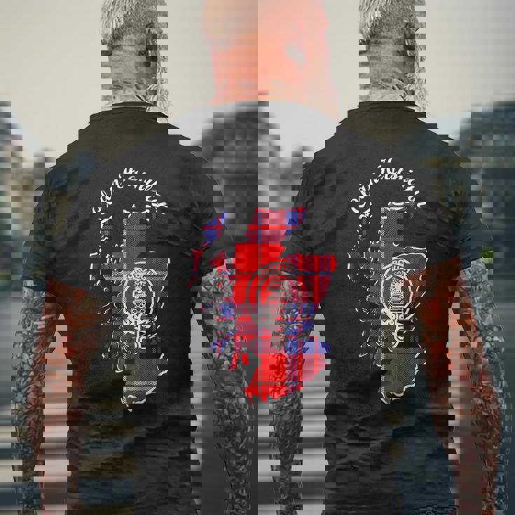 Clan Hamilton Surname Last Name Scottish Tartan Map Crest Funny Last ...