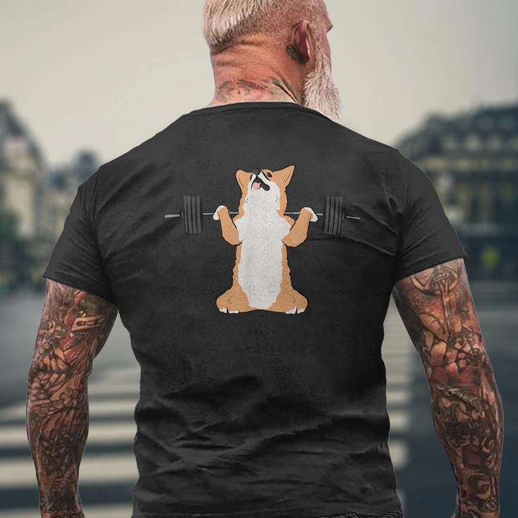 Corgi Dog Squat Funny Fitness Gym Workout Swole Dank Meme Mens Back ...