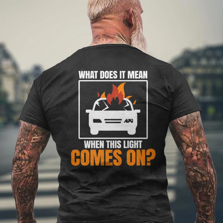 Funny Meme Automobile Broken Down Car On A Fire Meme Funny Gifts Mens ...