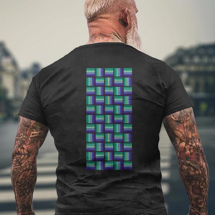 Gay Man Mlm Pride Flag Checkered Pattern Men Lgbtq Design Mens Back ...