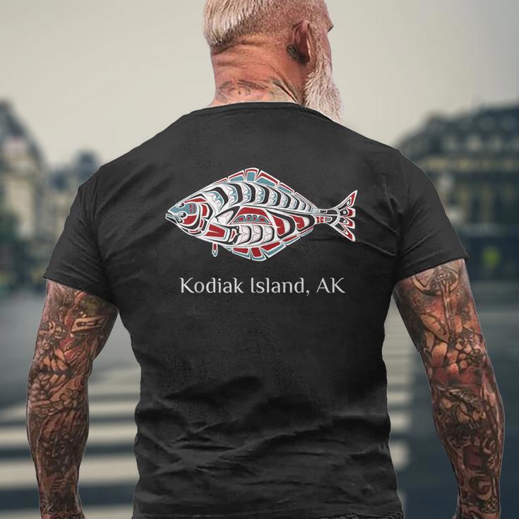 Kodiak Island Alaska Native American Halibut Fishermen Men's T-shirt ...