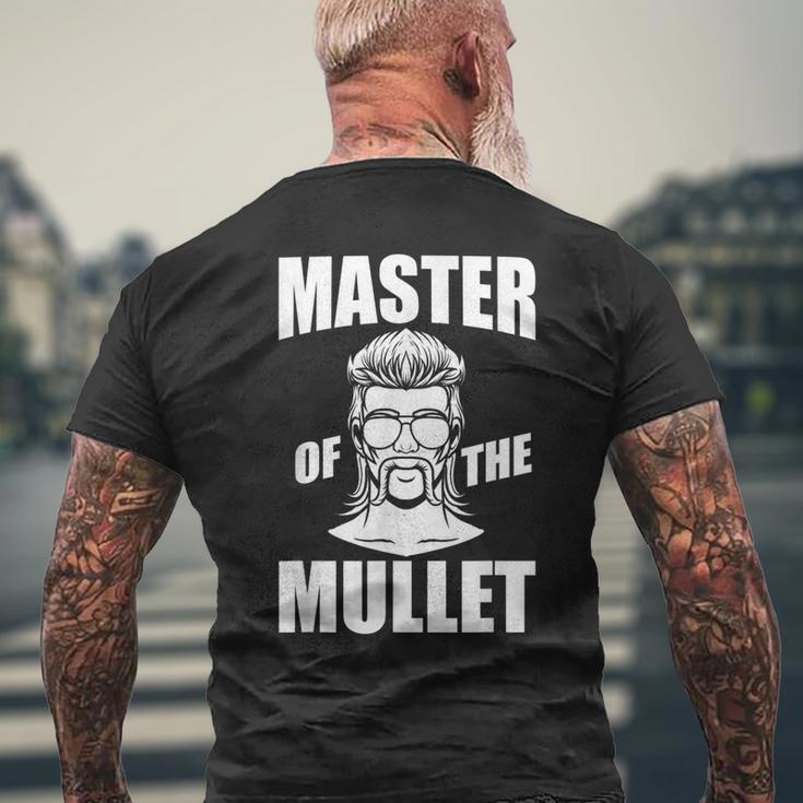 Master Of The Mullet - Funny Redneck Mullet Pride Mens Back Print T ...