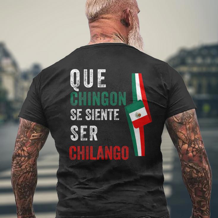 Mexican Flag Mexicana Mexico Heritage Chingon Chilango Men's T-shirt ...