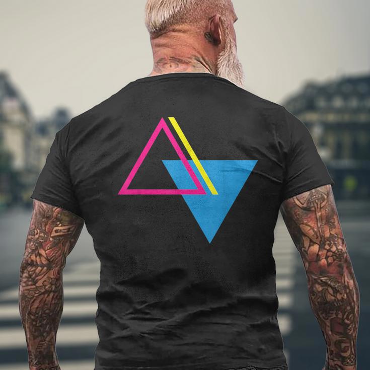 Pansexual Pan Subtle Geometric Lgbtq Lgbt Gay Pride Mens Back Print T ...