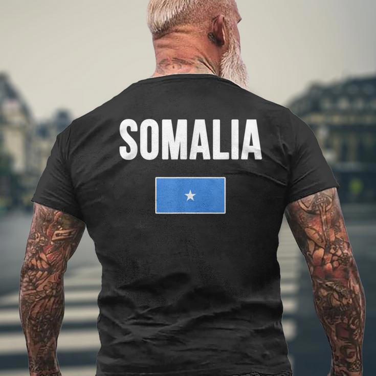 Somalia Somalian Flag Somali Men's T-shirt Back Print | Mazezy