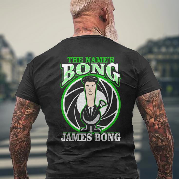 The Name Is Bong James Bong Parody Weed 420 Stoner Weed Funny Gifts ...