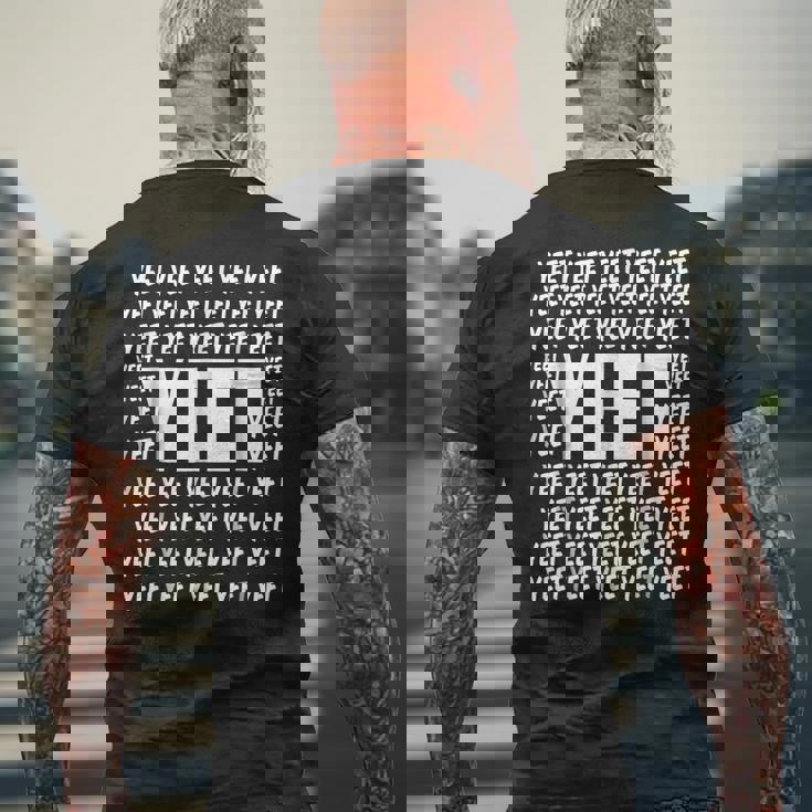 Yeet Funny Dank Meme Meme Funny Gifts Mens Back Print T-shirt | Mazezy