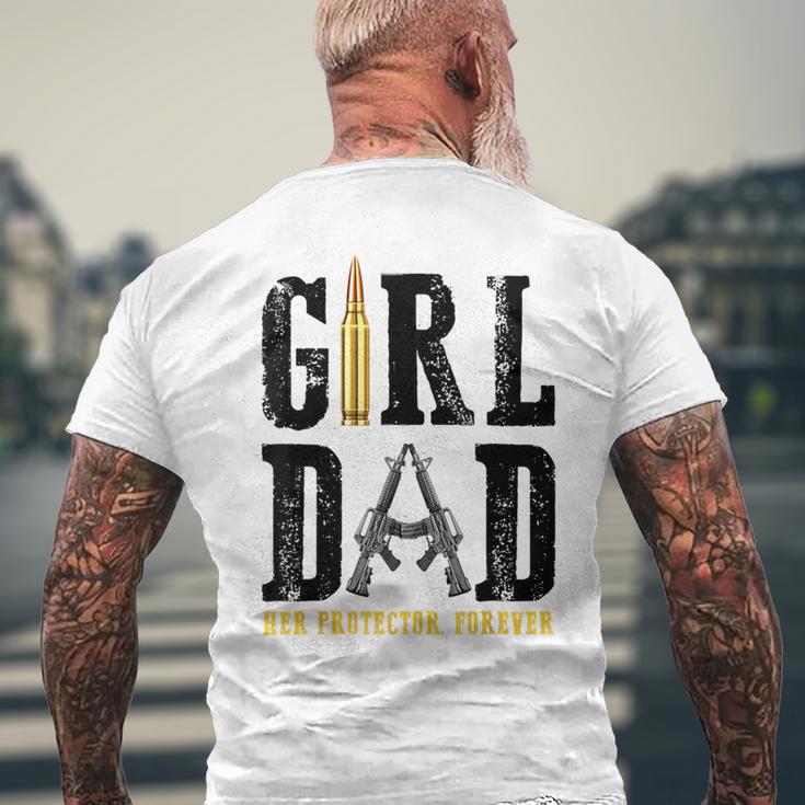 Girl Dad Her Protector Forever Funny Father Of Girls T For Mens Mens
