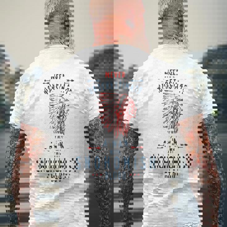 Snohomish Native American Indian Man Never Underestimate Mens Back ...