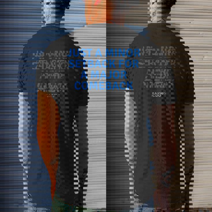 Acl Comeback Motivational - Aclprobs Edition Mens Back Print T-shirt ...