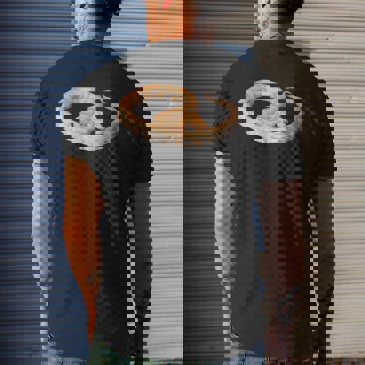 Albino Burmese Python T Golden Python Snake Men's T-shirt Back Print | Mazezy