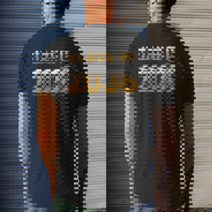 Class Of 2036 Students Back To School Girls Boys Gifts Mens Back Print ...