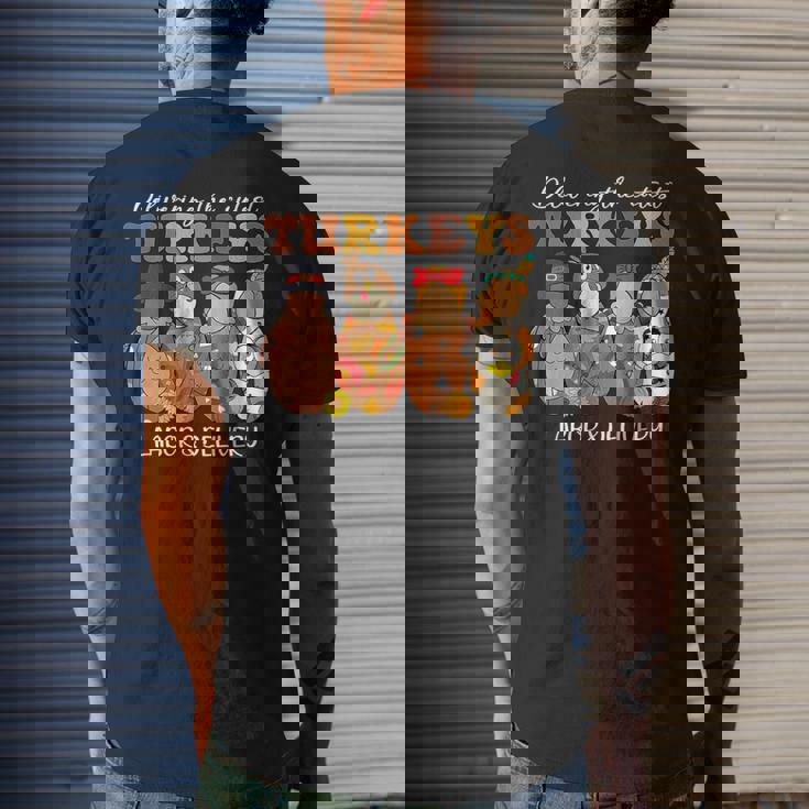 Delivering The Cutest Turkeys Labor & Delivery Men's T-shirt Back Print ...