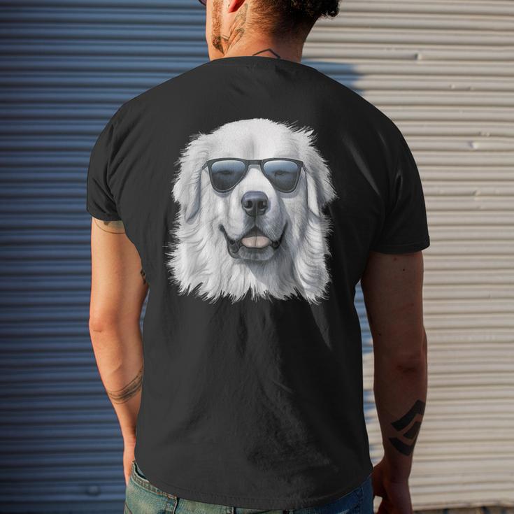 Great Pyrenees Dog With Sunglasses Great Pyrenees Mens Back Print T ...