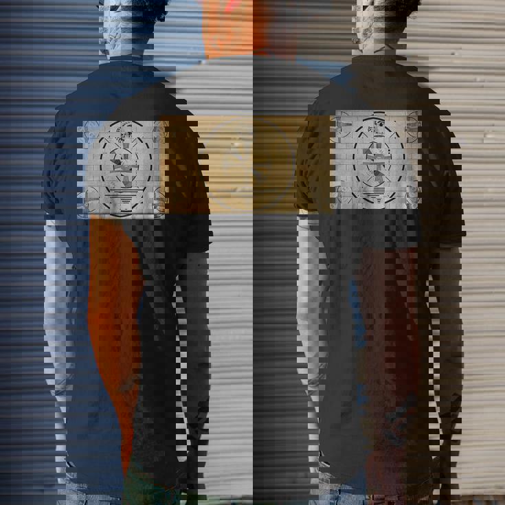 Indian Tv Test Pattern T Old Television Color Bars Men's T-shirt Back ...