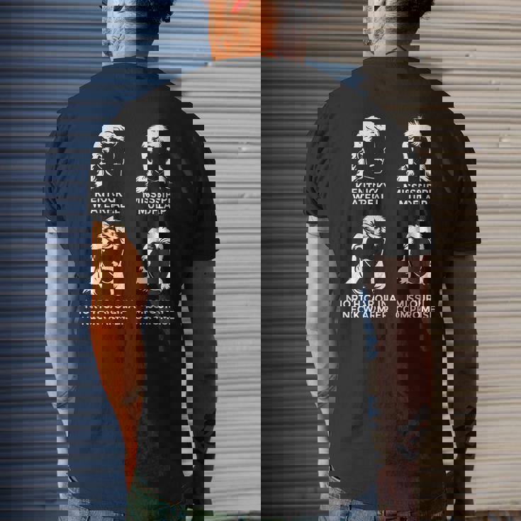 Mullet Haircut Mullet Identification Guide Mullet Lover Mens Back Print ...