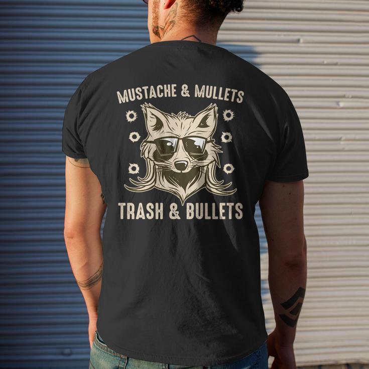 Mustache & Mullets - Mullet Pride Funny Redneck Mullet Mens Back Print ...