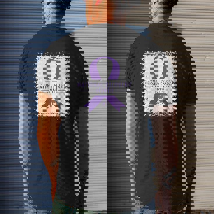 National Recovery Month Warrior Addiction Recovery Awareness Men's T ...