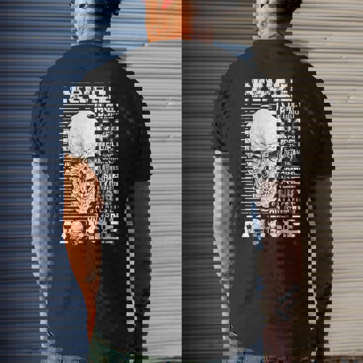 Newell Name Gift Newell Ively Met About 3 Or 4 People Mens Back Print T ...