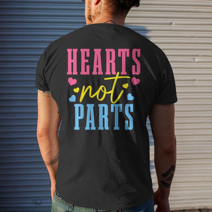 Pansexual Pride Month Flag Pan Lgbtq Mens Back Print T-shirt | Mazezy
