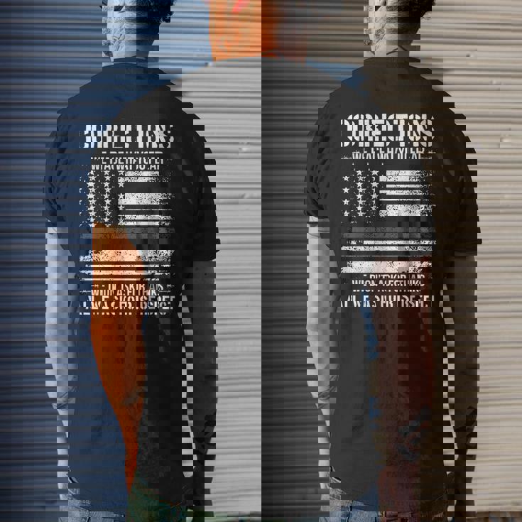 Respect Correctional Officer Proud Corrections Officer Mens Back Print ...