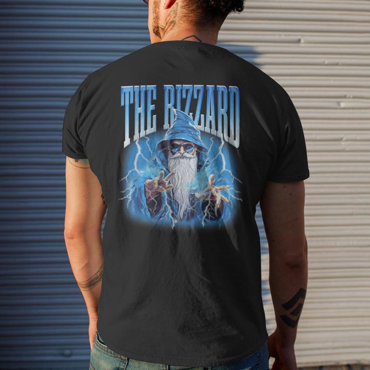 The Rizzard Rizz Wizard Meme Men's T-shirt Back Print - Monsterry