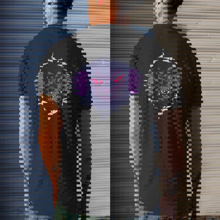 Scary Monster Coming Out Of Chest Halloween Costume Meme Mens Back ...