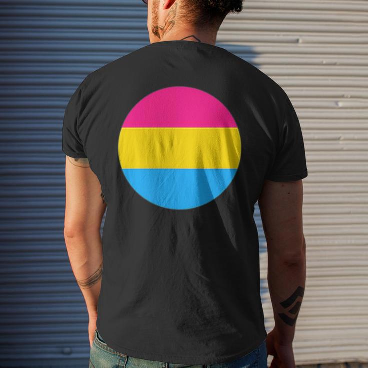 Subtle Pansexual Pride Flag Discreet Lgbtq Minimalist Pan Mens Back ...