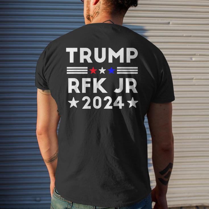 Trump Rfk Jr 2024 Mens Back Print T-shirt | Mazezy
