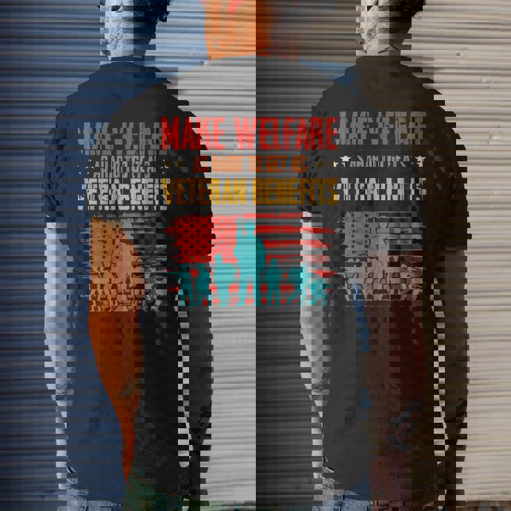 Make Welfare As Hard To Get As Veteran Benefits Vintage Men's Back ...