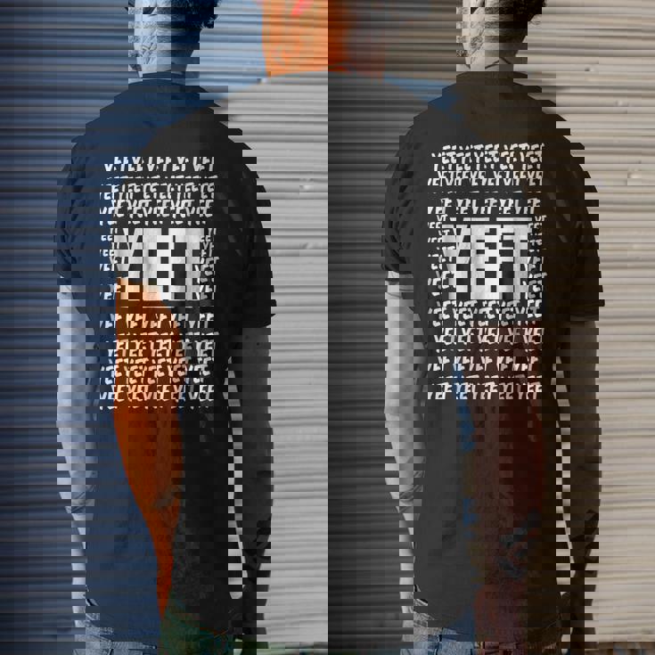 Yeet Funny Dank Meme Meme Funny Gifts Mens Back Print T-shirt | Mazezy