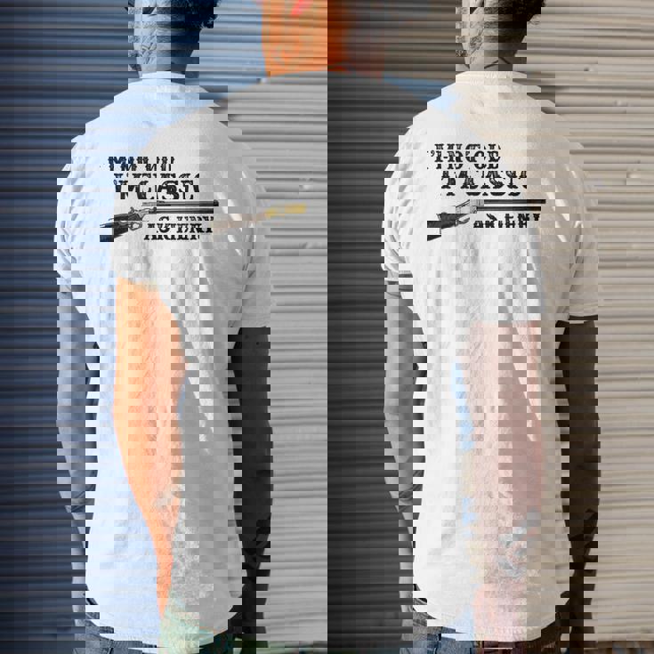 Classic Henry Lever Action Rifle - For Gun Enthusiasts Mens Back Print ...