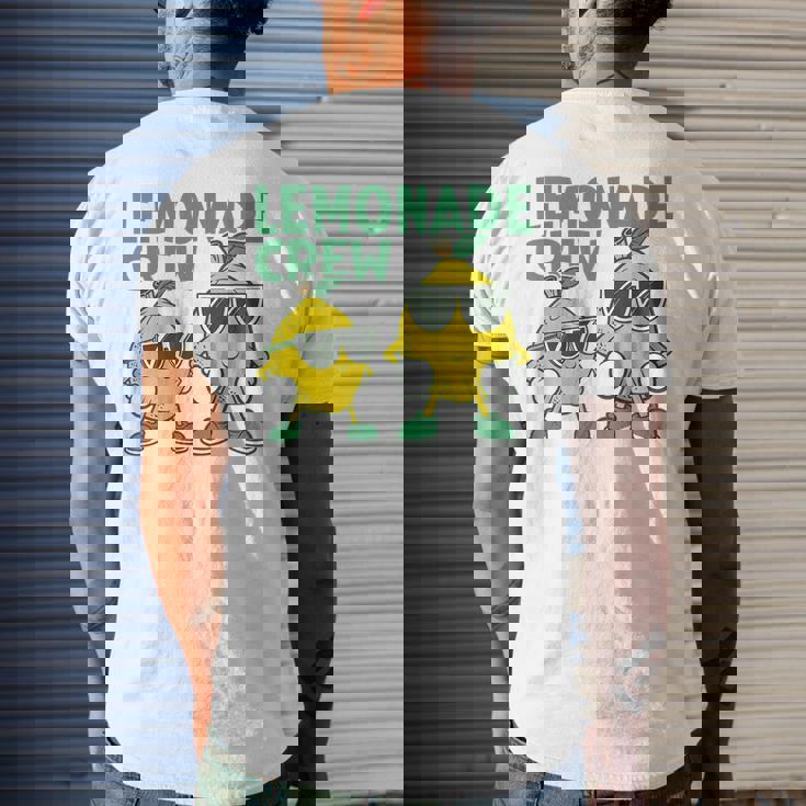 Lemonade Stand Ceo Lemonade Stand Crew Mens Back Print T-shirt | Mazezy