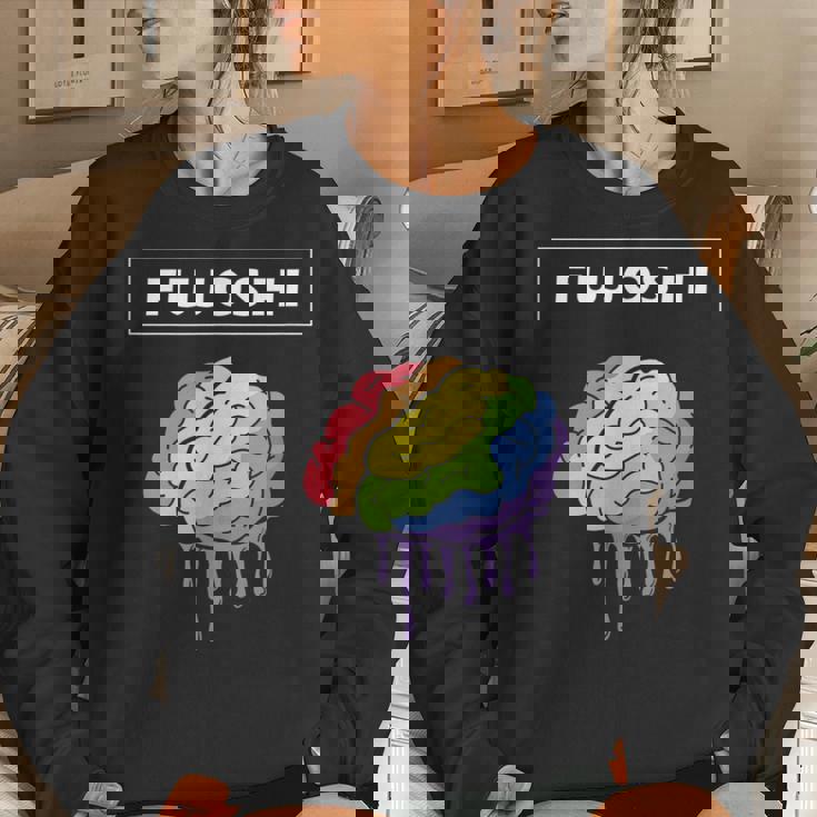 Fujoshi Rainbow Brain Yaoi Women Sweatshirt | Mazezy