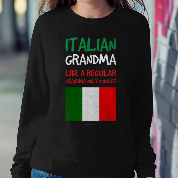 Italian Italian Grandma Grandmother Women Sweatshirt | Mazezy