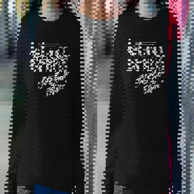 Hot Mess Mama Life Hot Mess Express Shit Show Mom Life Women Sweatshirt | Mazezy