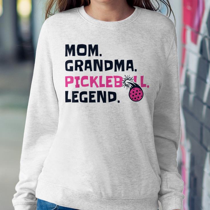 Mom Grandma Pickleball Legend Coach Player Pro Pickleball Sweatshirt ...