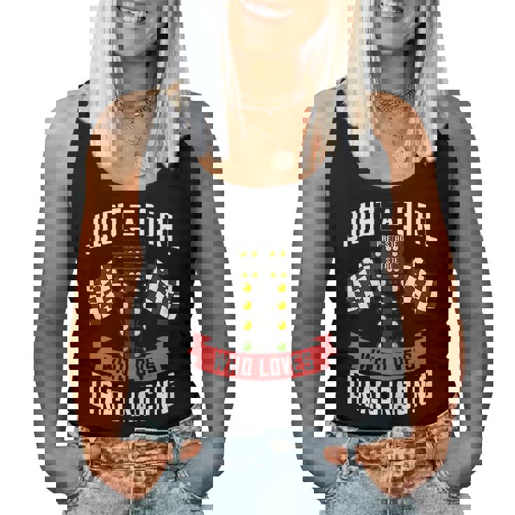 Drag Racing Girl Street Race Car Driver Driver Women Tank Top | Mazezy