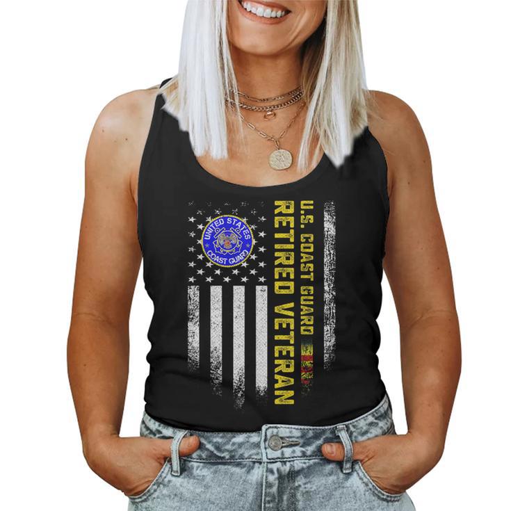 Vintage American Flag Us Coast Guard Retired Vietnam Veteran Veteran ...
