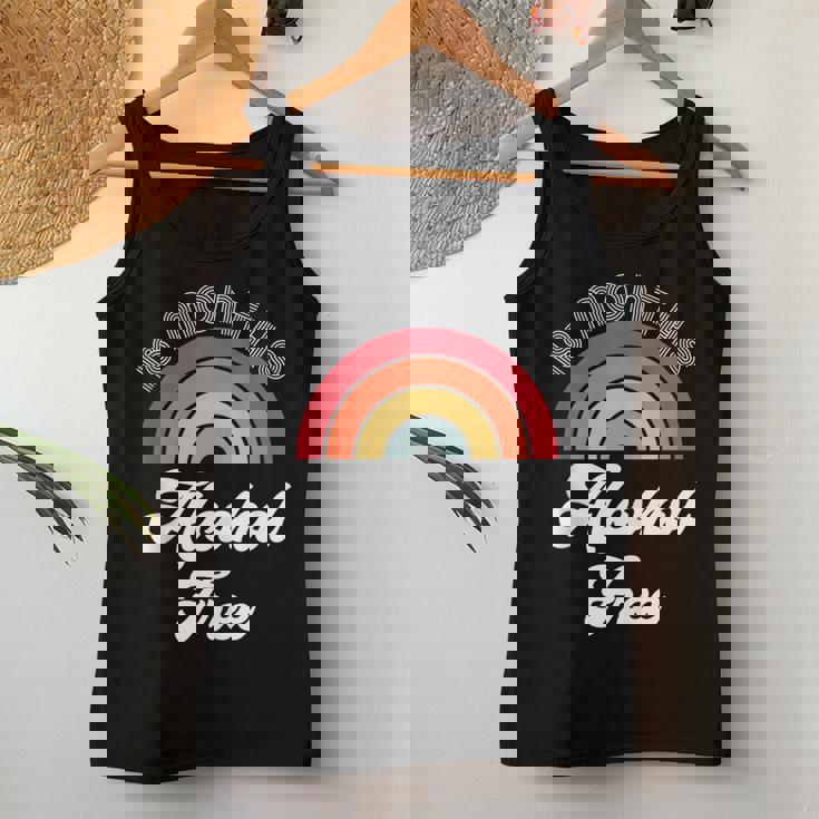 18 Months Sober Alcohol Free Sobriety Anniversary For Women Women Tank ...