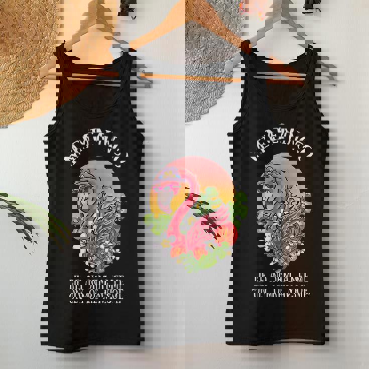 Mememingo Meme Flamingo Lover Grandma Grandmother Grandmommy Women Tank ...