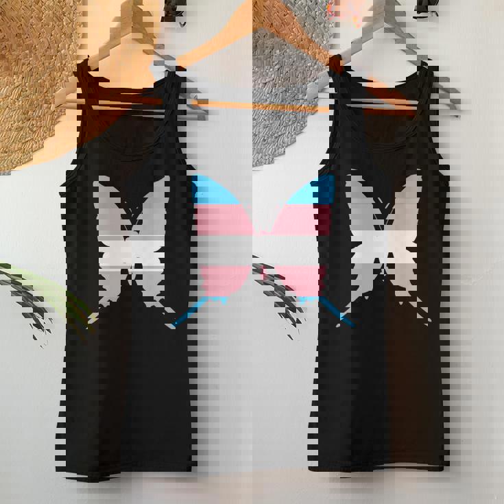 Transgender Flag Trans Pride Butterfly Lover Ftm Mtf Women Tank Top ...