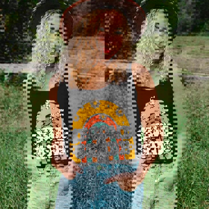 2Nd Second Grade First Day School Back To School Teacher Kid Women Tank ...